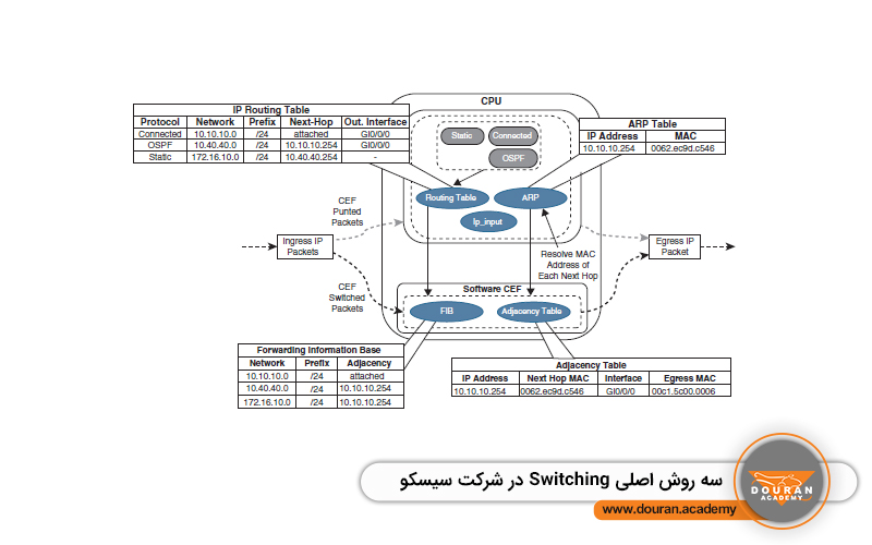 آشنایی با Fast Switching - دوران آکادمی